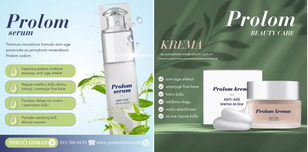 Kako je od čuvene Prolom vode nastala premium kozmetika? – Topličke Vesti